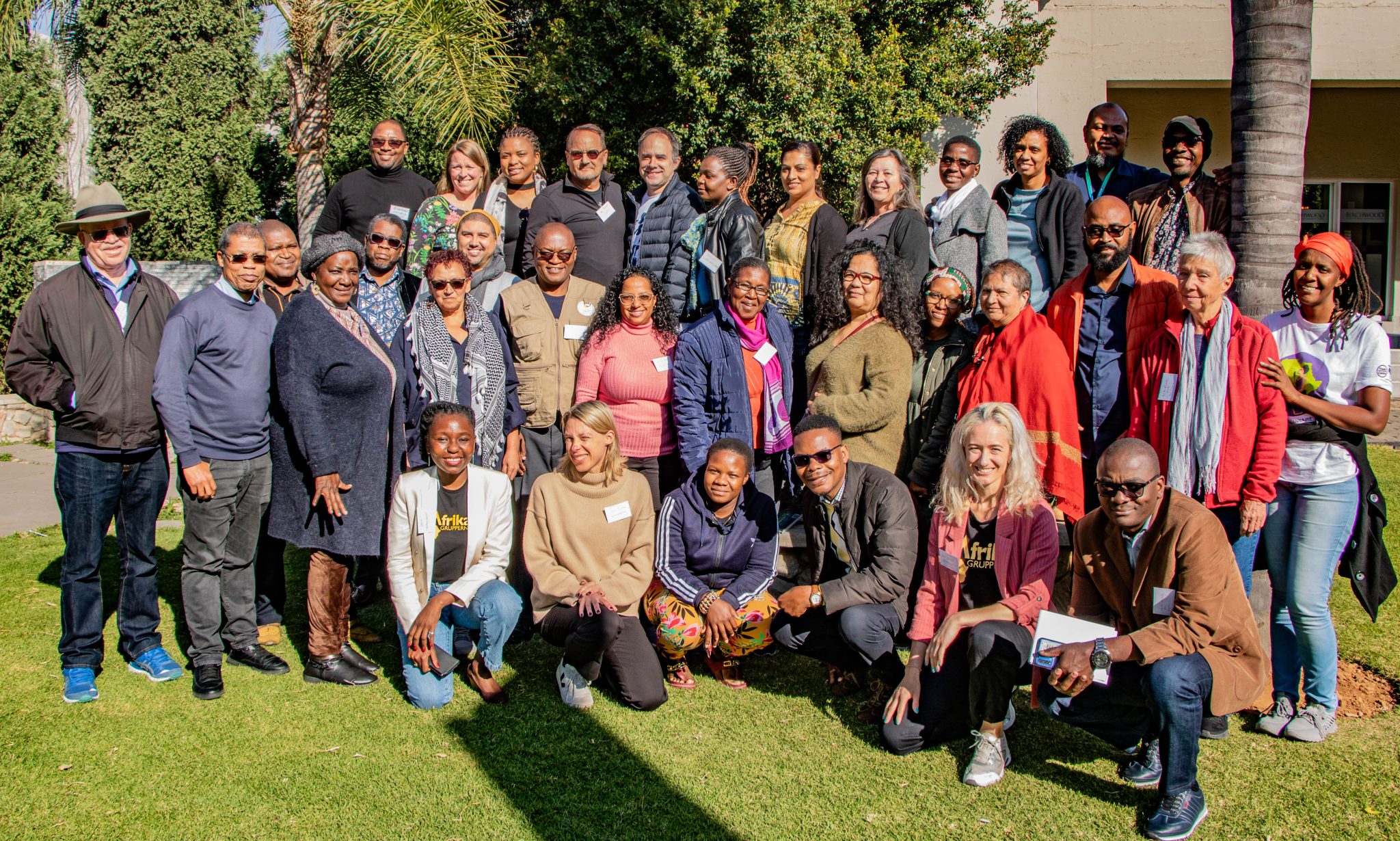 Partnermöte i Johannesburg - Afrikagrupperna